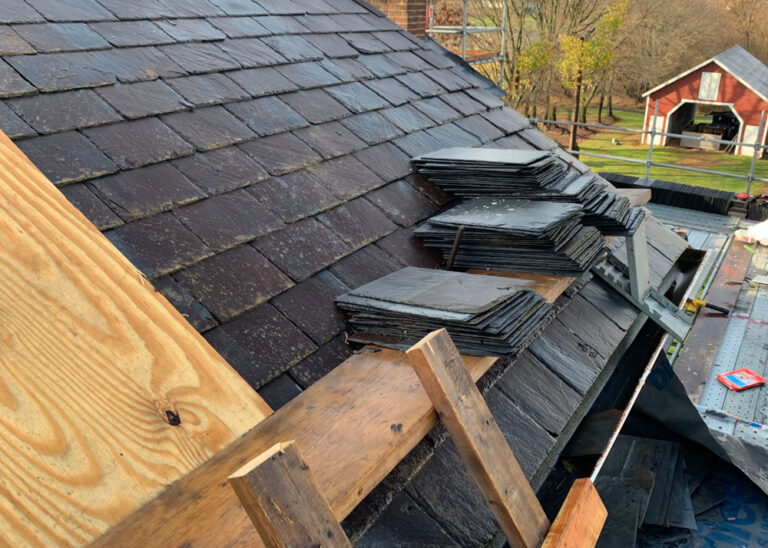 Historic Slate Roof Restoration | Encore Sustainable Architects